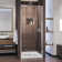 Dreamline Flex 32" x 74.75" Square Pivot Hinged Frame Shower Door with Base | Wayfair